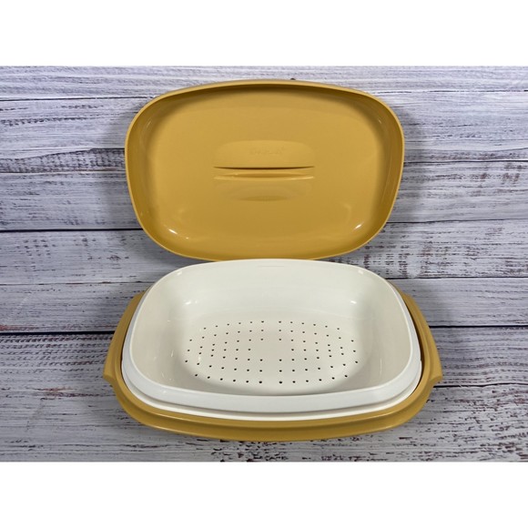 Tupperware | Dining | Vintage Tupperware Microwave Rice Vegetable ...